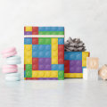 Kids Colorful Plastic Blocks Wrapping Paper | Zazzle