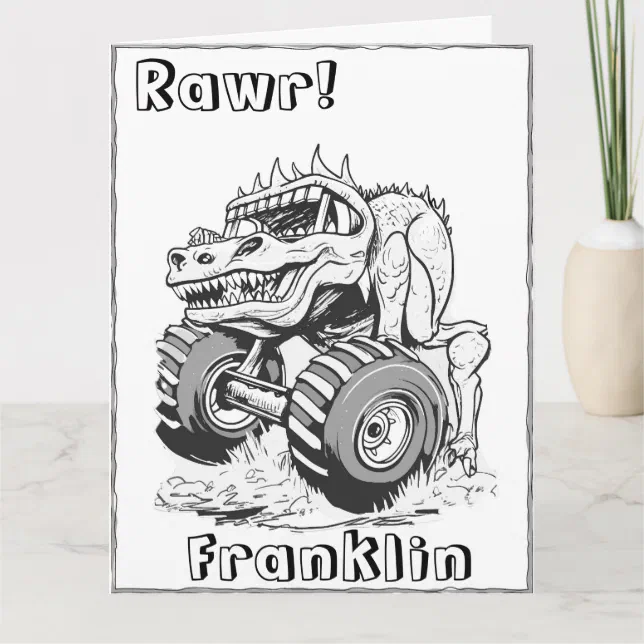 kids coloring pages monster trucks