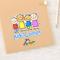 Kids' Corner Sticker | Zazzle