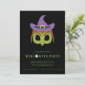 kids costume witch halloween party invitation | Zazzle