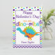 Kids Dinosaur Dino-Mite Valentines Day Holiday Card | Zazzle