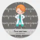 Kids Doctor Classic Round Sticker | Zazzle