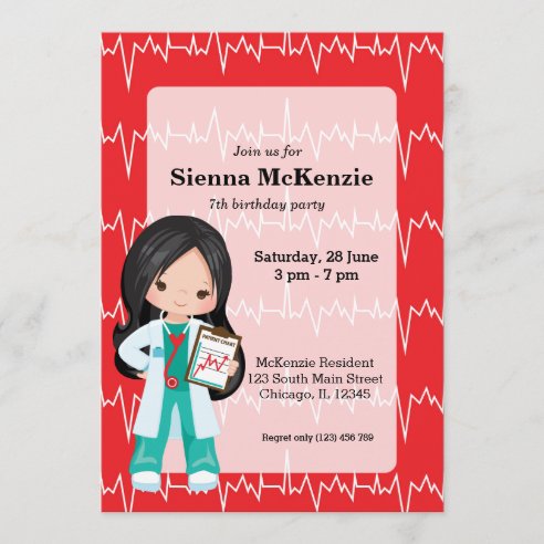 Hospital Invitations | Zazzle