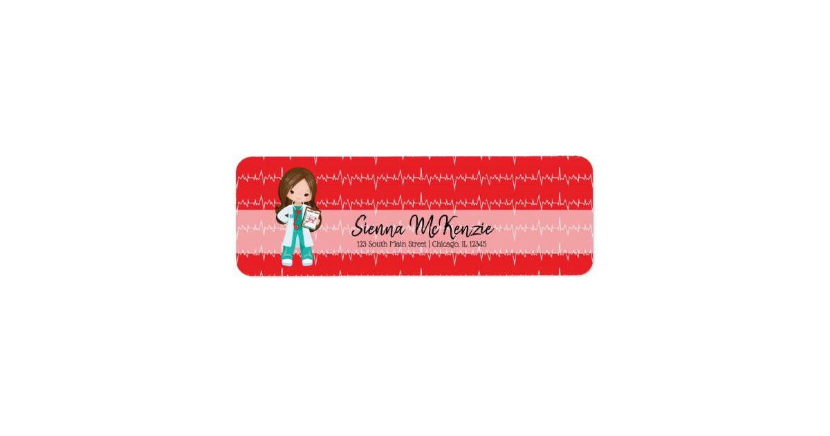 Kids Doctor Label | Zazzle