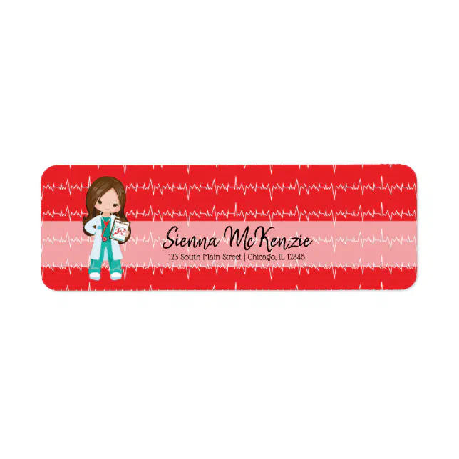 Kids Doctor Label | Zazzle