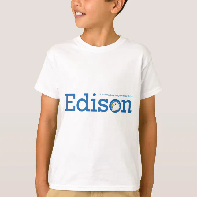 Kids Edison Logo Shirts | Zazzle