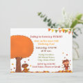 Kids Fall Birthday Invitation | Zazzle
