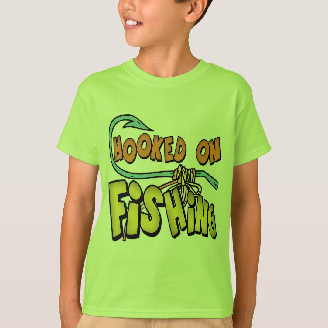 Kids Fishing T Shirts and Kids Fishing Gifts | Zazzle