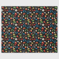 Kids Gamer Video Game Snacks Pizza Donuts Fun Wrapping Paper | Zazzle