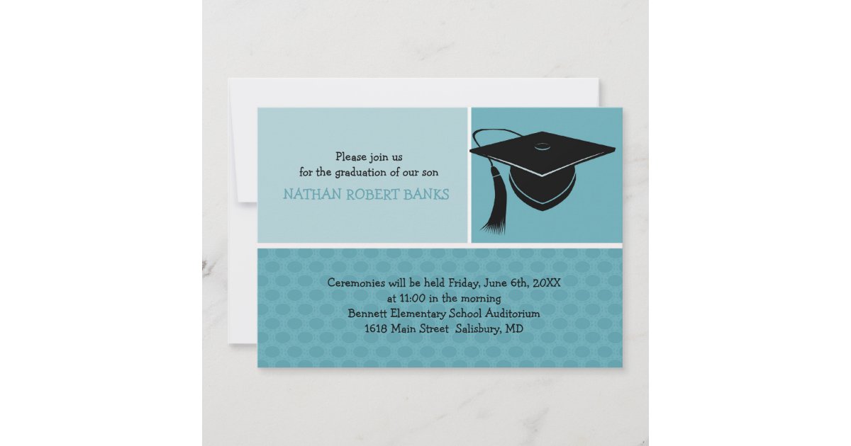 Kids Graduation Announcements (for a boy) | Zazzle