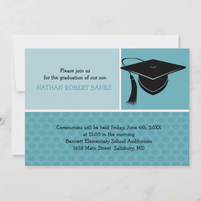 Kids Graduation Announcements (for a boy) | Zazzle