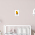 Kids graphic lion name meaning Lowen poster | Zazzle