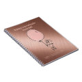 Kids Gratitude Journal Personalized Rose Gold Pink | Zazzle