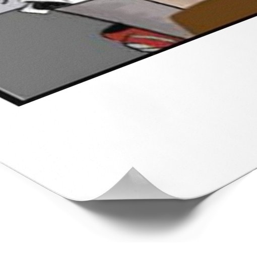 Kids in the Classroom Cartoon Poster | Zazzle