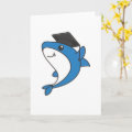 Kids Kindergarten Nailed It Shark Fish Graduation Card | Zazzle