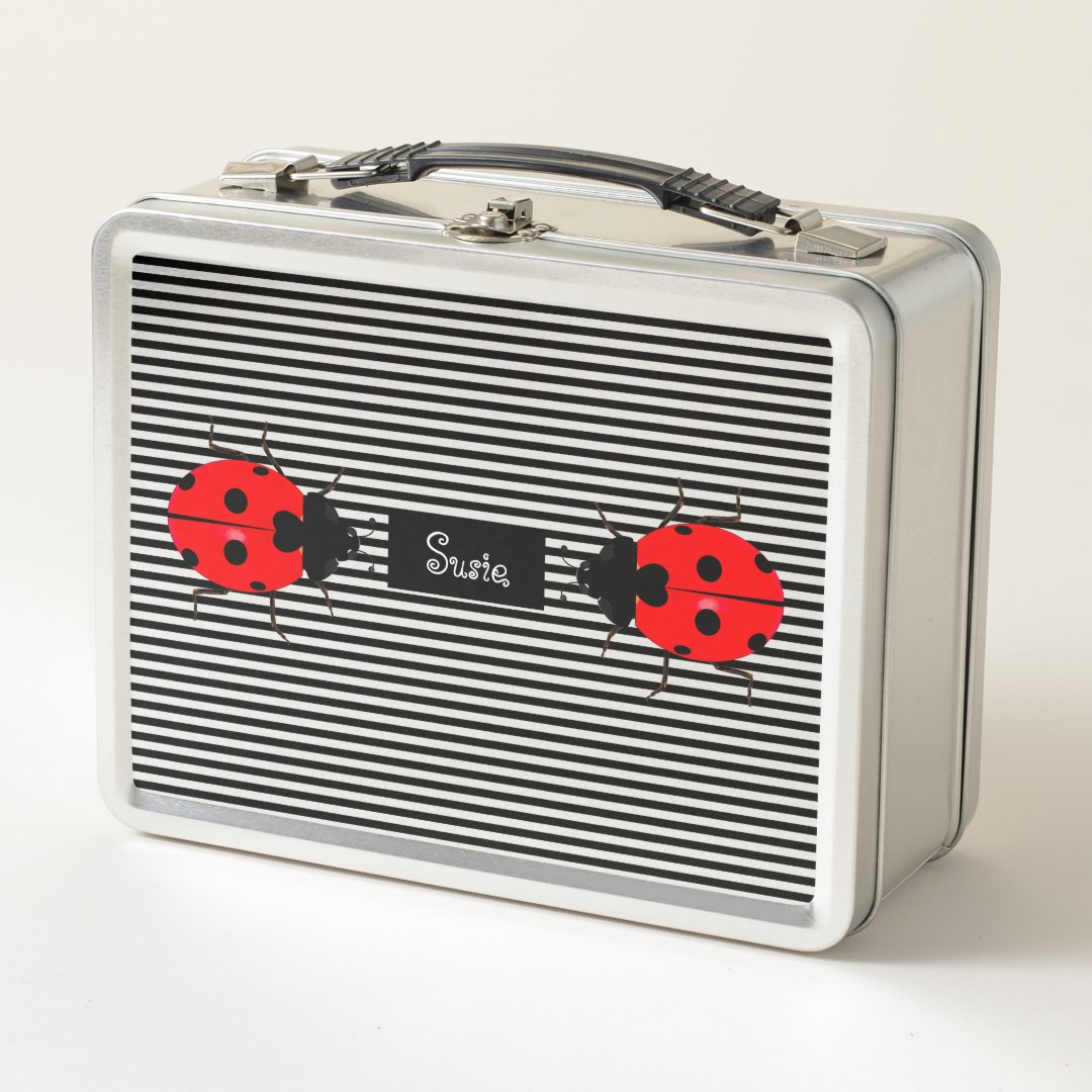 Kid's Ladybugs Lunchboxes Lunch Boxes | Zazzle