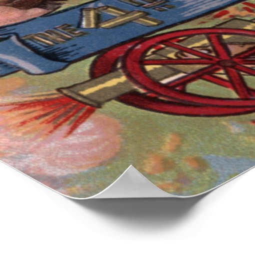 Kids Lighting Fireworks Poster | Zazzle