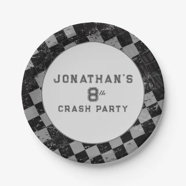 Kids' Monster Truck Rally Birthday Party Paper Plates | Zazzle