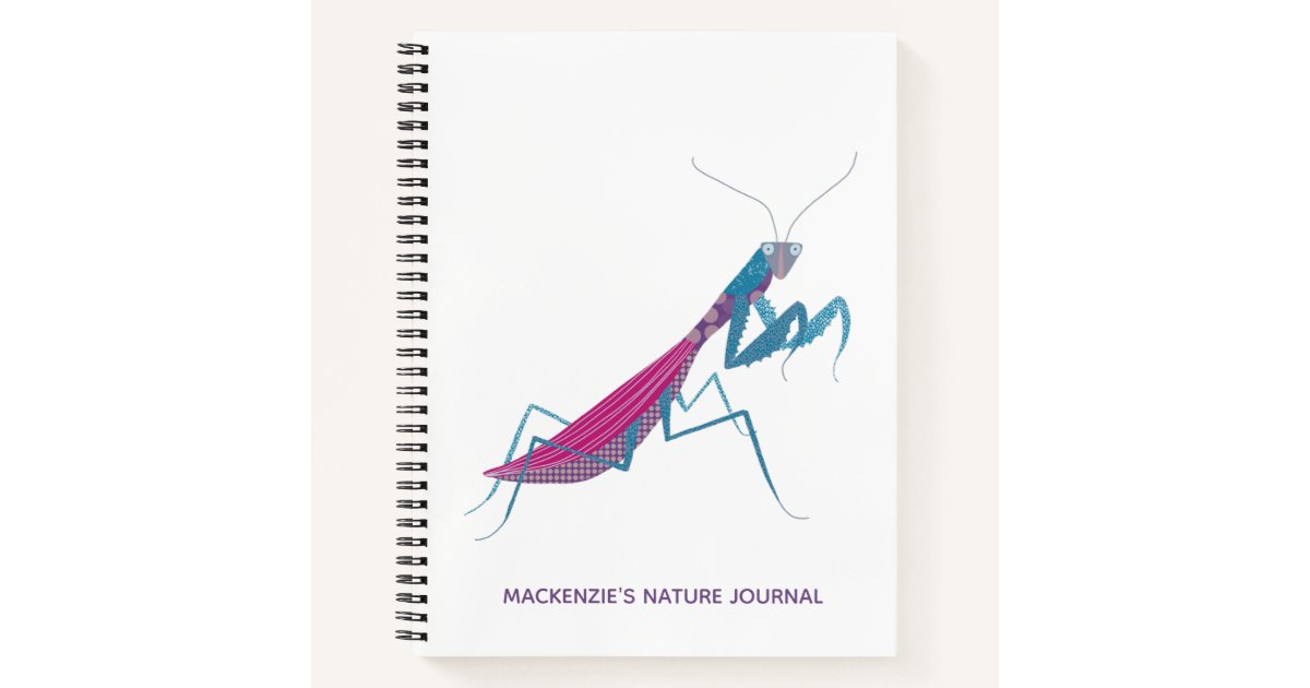 Kid's Nature Journal Bugs and Insects | Zazzle