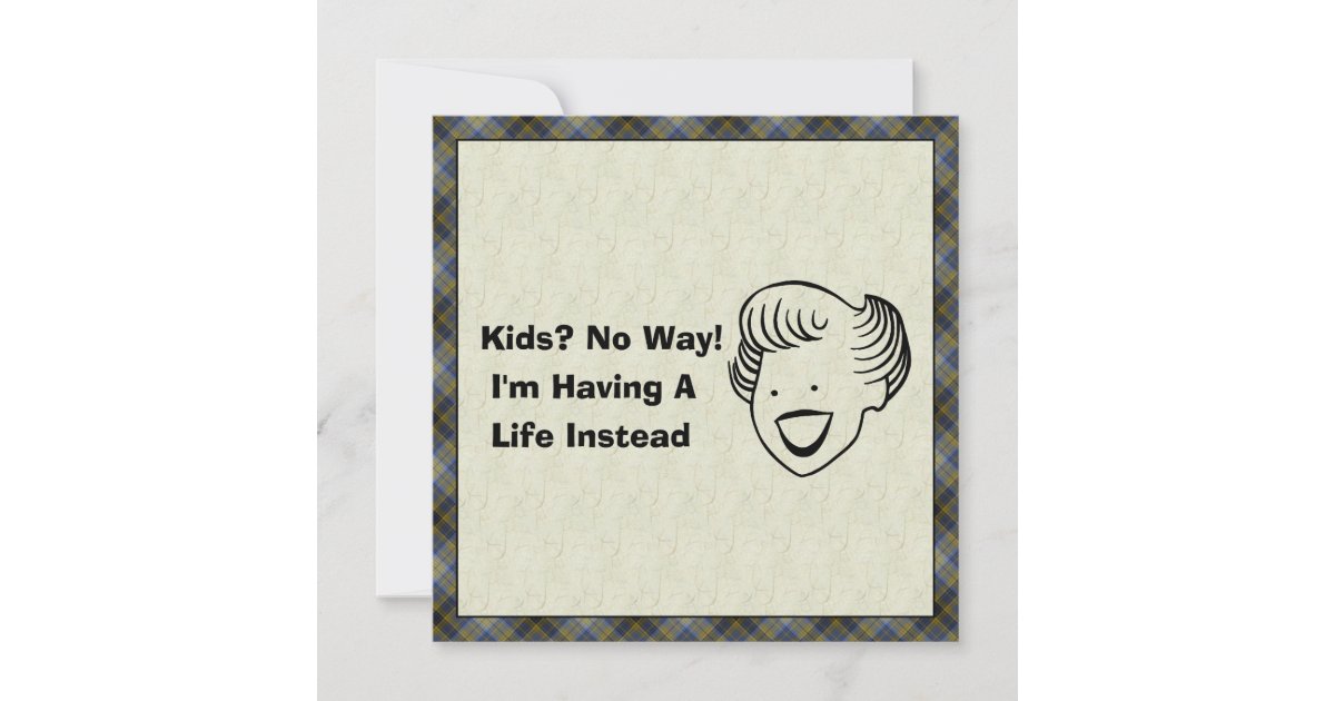 Kids No Way Invitation | Zazzle