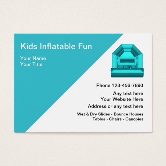 Kids Party Entertainment Business Cards | Zazzle.com