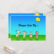 Kids Playing Outdoors on a Sunny Day Invitation | Zazzle