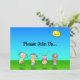 Kids Playing Outdoors on a Sunny Day Invitation | Zazzle