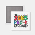 Kids Pre-K Grad 2025 Preschool Prek Graduation Magnet | Zazzle
