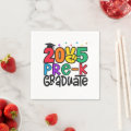 Kids Pre-K Grad 2025 Preschool Prek Graduation Napkins | Zazzle