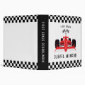 Kids Racing Car Back to School Binder | Zazzle