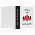 Kids Red Racing Car Back to School Binder | Zazzle