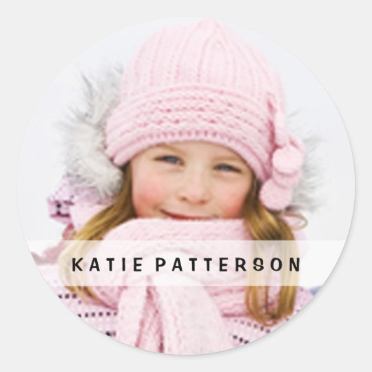 Kids Round Closure Sticker | Zazzle.com