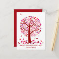 Kids School Classroom Valentine Cards Tree of Love | Zazzle
