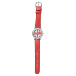 Kids Union Jack British Watch | Zazzle
