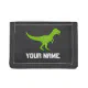 Kid's wallet with t-rex jurassic tyrannosaurus rex | Zazzle