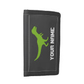 Kid's wallet with t-rex jurassic tyrannosaurus rex | Zazzle