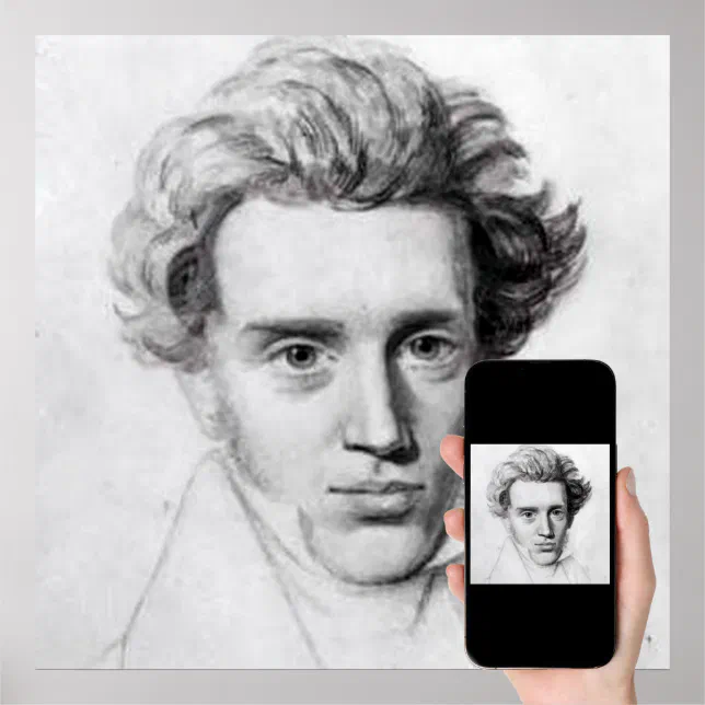 kierkegaard poster | Zazzle