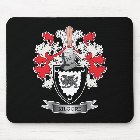 Kilgore Family Crest Coat of Arms Mouse Pad | Zazzle.com