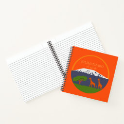 Kilimanjaro Altitude Notebook | Zazzle