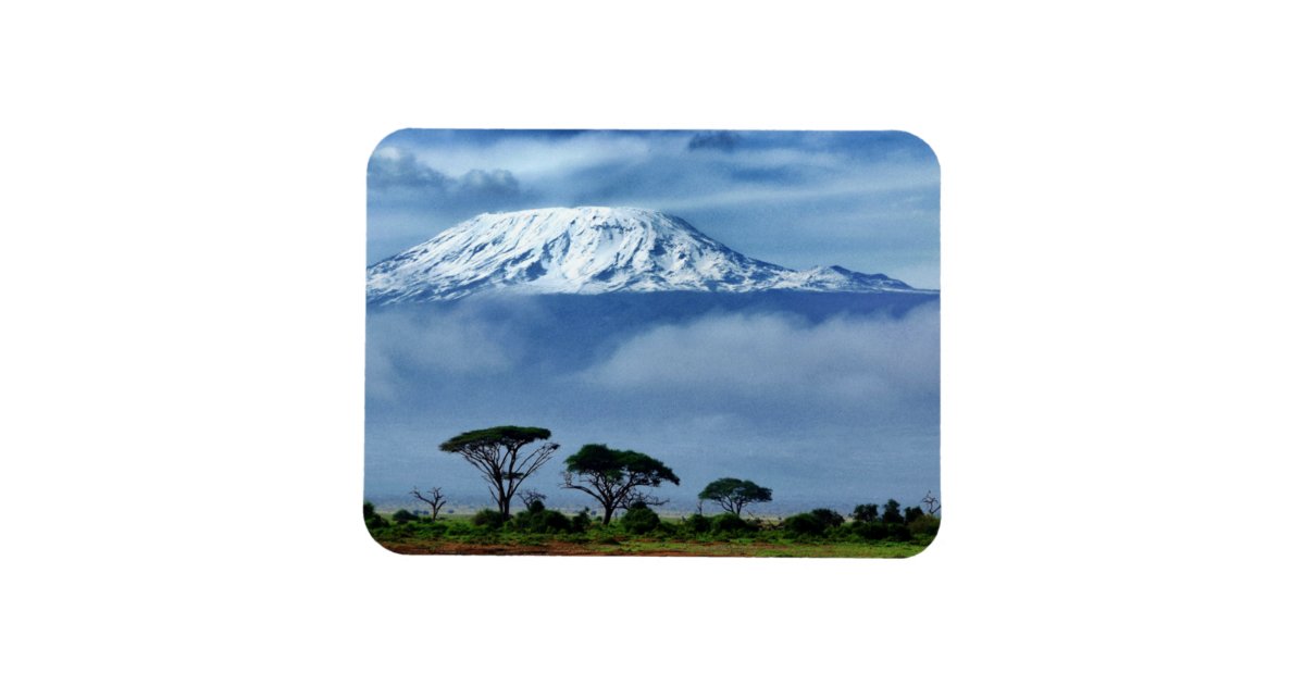 Kilimanjaro Kenya Magnet | Zazzle