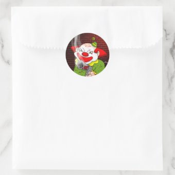 Killer Clown Stickers | Zazzle