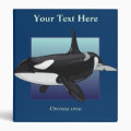 Killer Whale Binder | Zazzle
