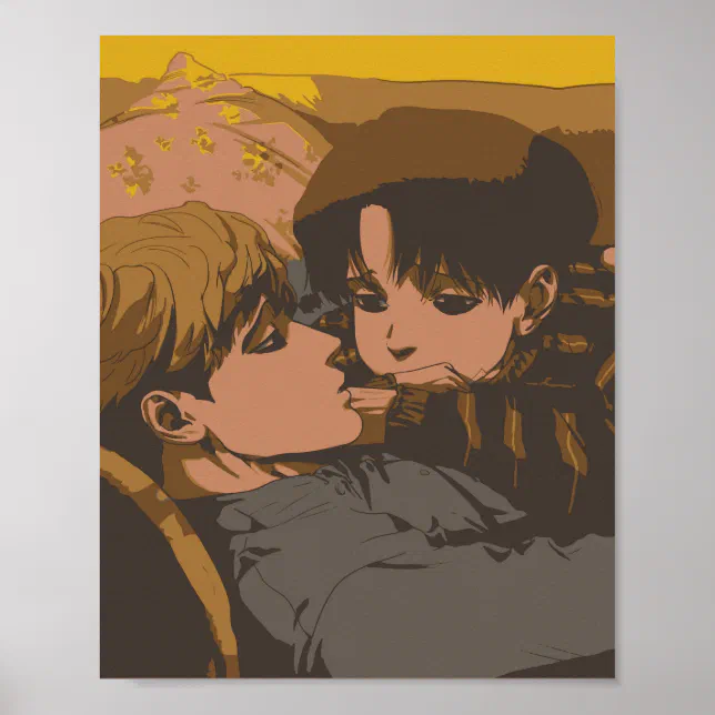 killing stalking yoonbum x sangwoo cute poster | Zazzle