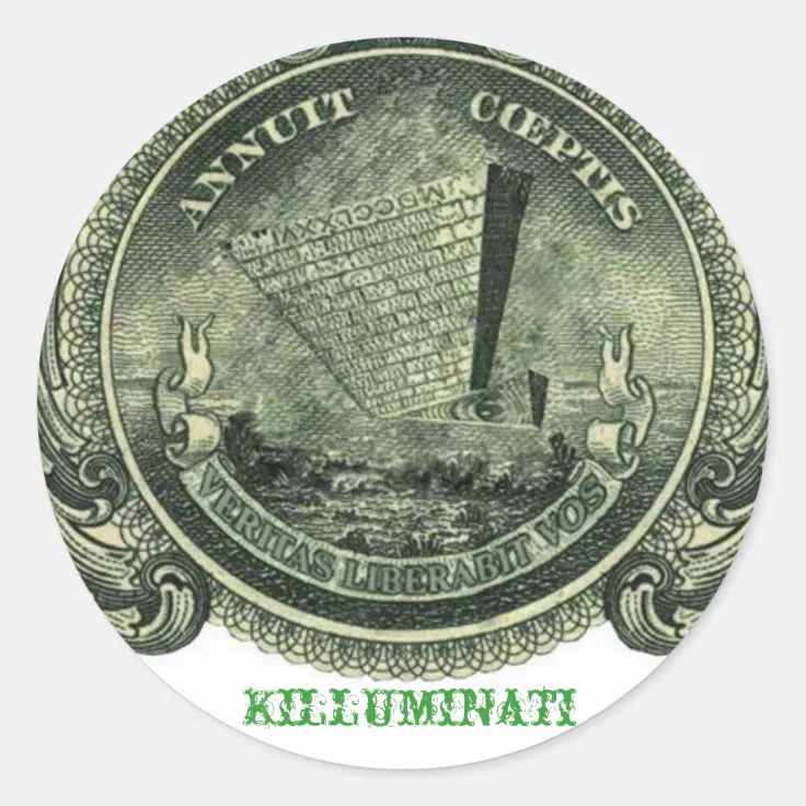 Killuminati Upside down Pyramid Sticker | Zazzle