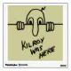 Kilroy Was Here Wall Sticker | Zazzle