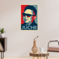 Kim Jong-Il - Juche: Obama parody poster | Zazzle
