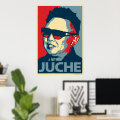 Kim Jong-Il - Juche: Obama parody poster | Zazzle