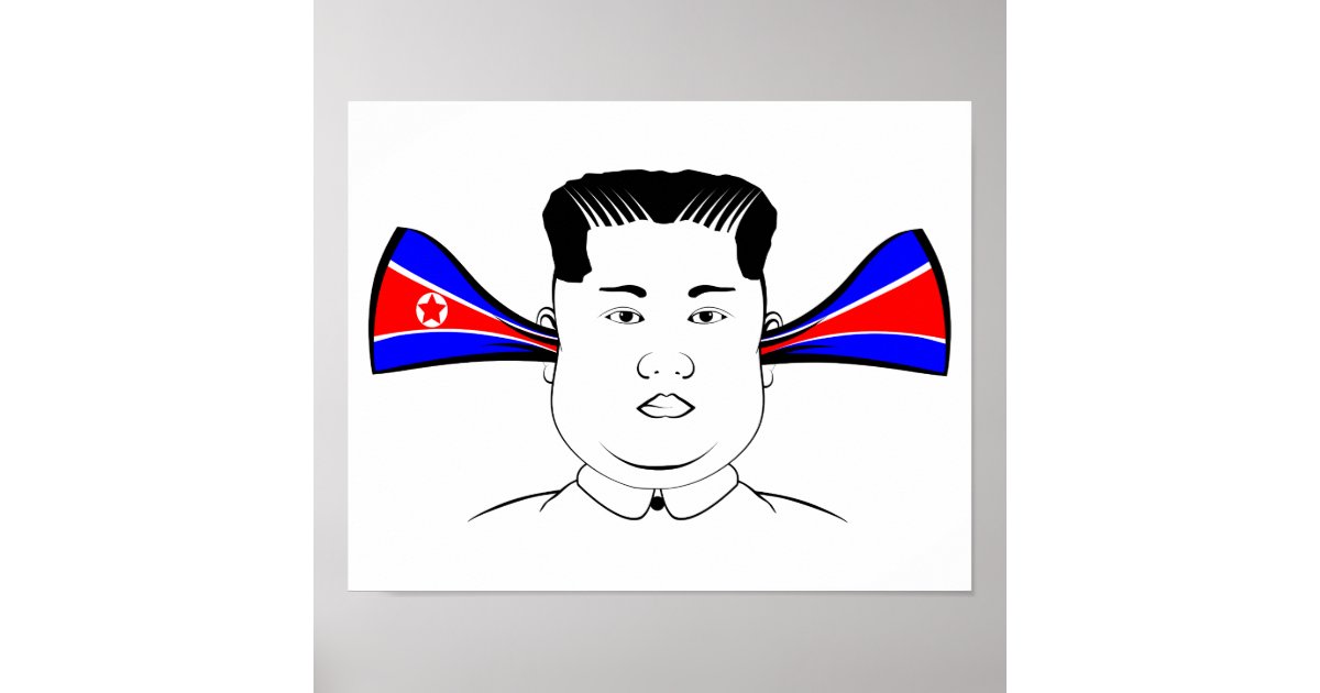 Kim Jong Un Poster | Zazzle