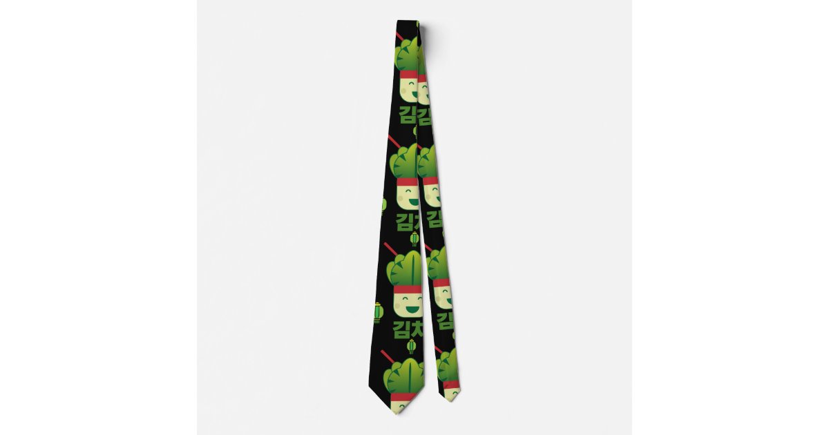 Kimchi Asian Food Neck Tie | Zazzle