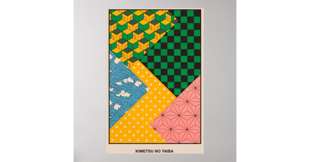 Kimetsu no Yaiba Demon Slayer Poster | Zazzle